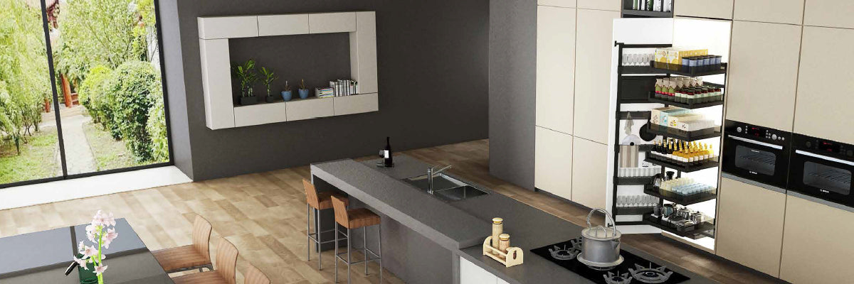 BOTTI Aluminium Kitchen Baskets – Mirai Town PLT