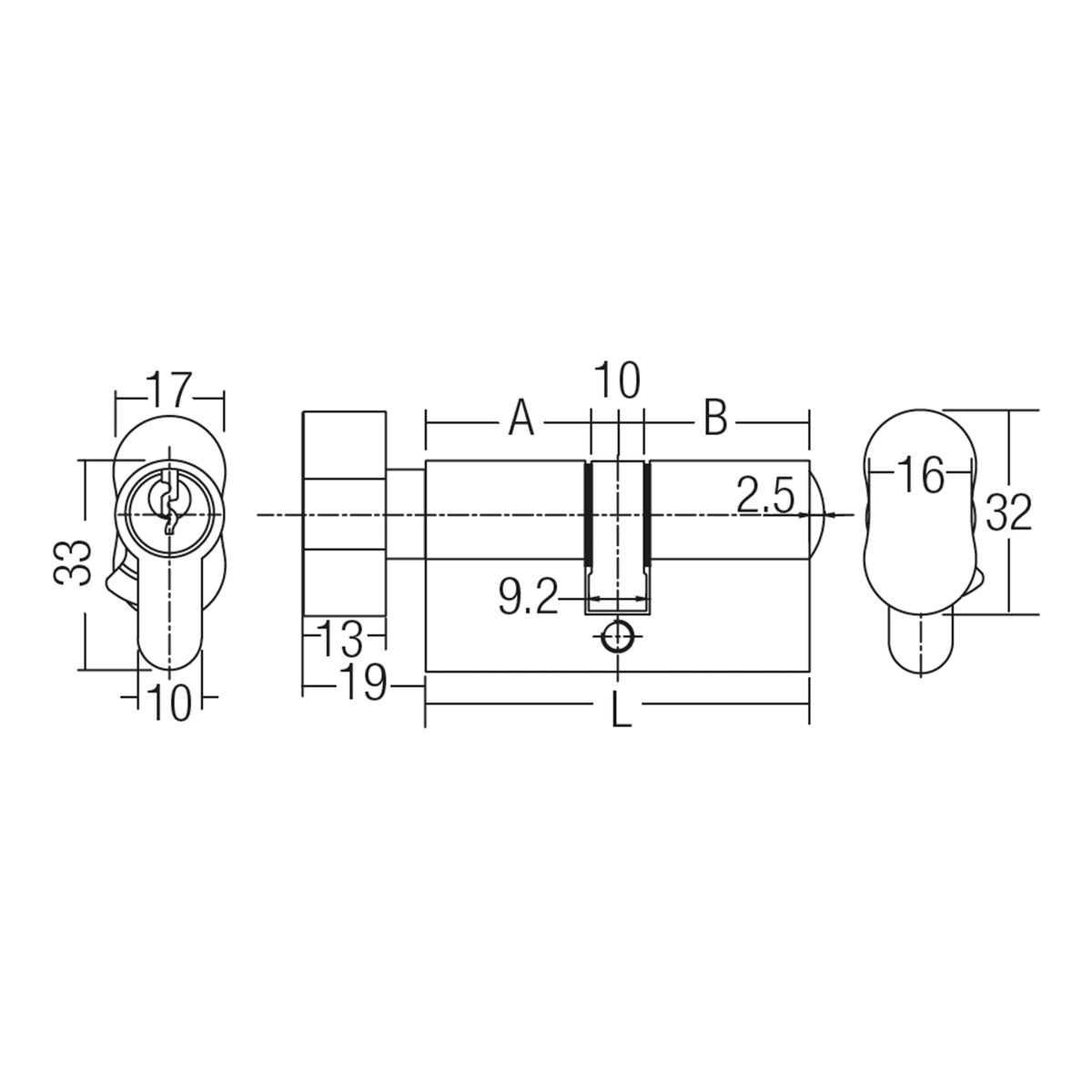 ARMOR Key & Thumturn Lock APC-CPS70/MB/VP – Mirai Town Shop