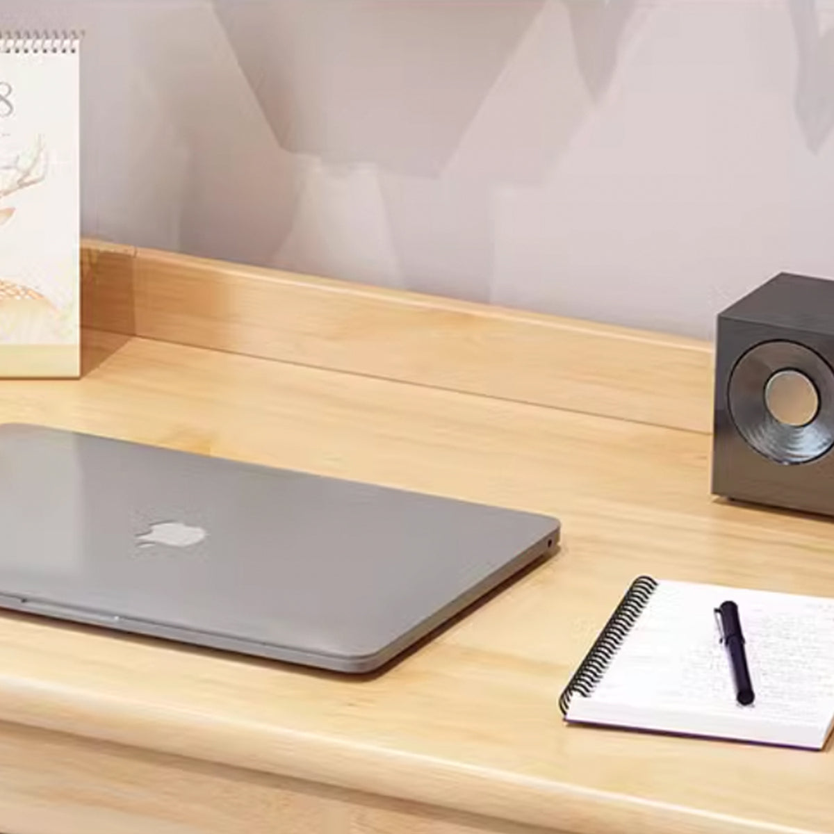Benton Wooden Design Study Work Desk – Mirai Town Shop