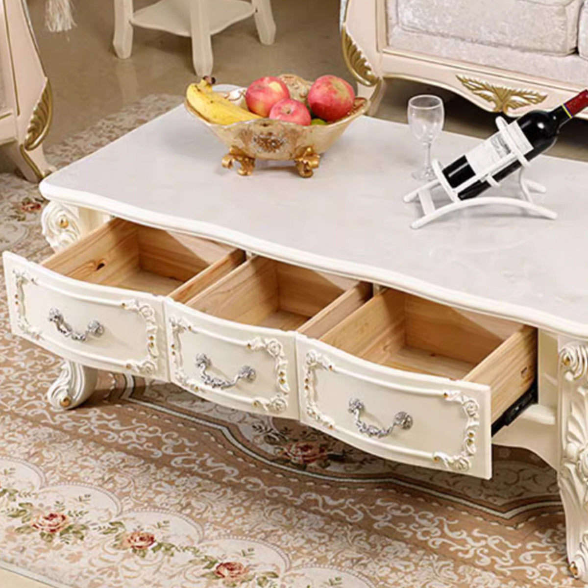 Tate Marble European Design Coffee Table – Mirai Town Shop