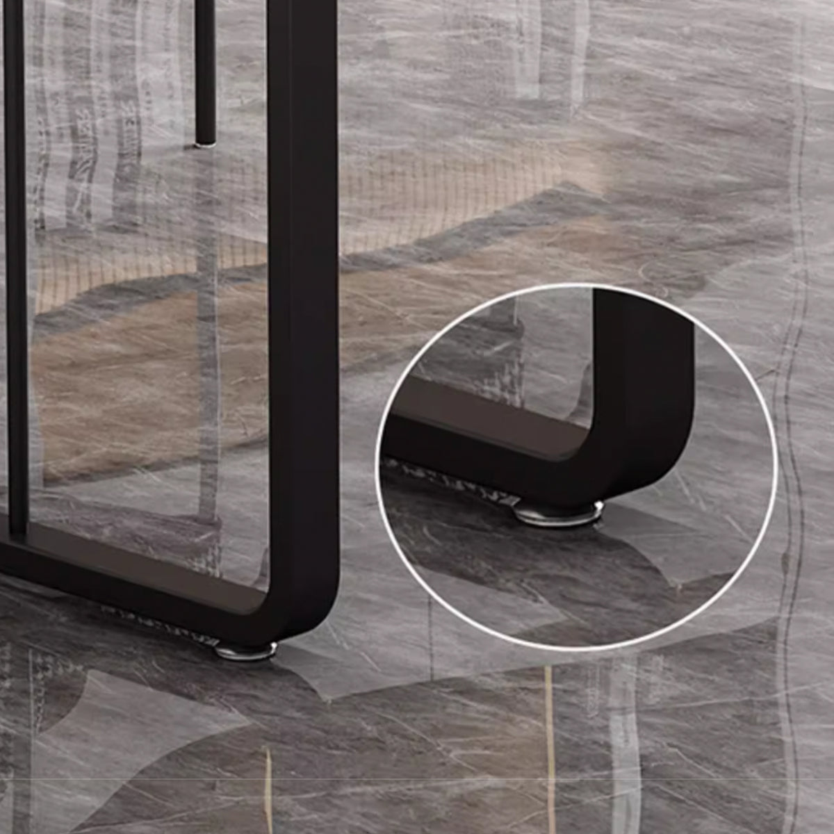 Garrison Light Luxury Slate Study Work Desk – Mirai Town Shop