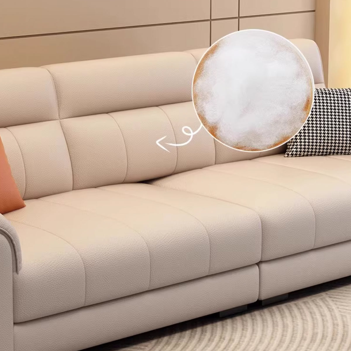 Willow High Tech Fabric Side Pocket Sofa – Mirai Town Shop