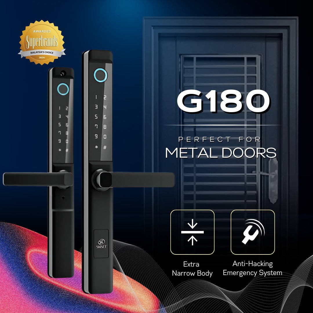 SKISET Smart Digital Lock G-180 – Mirai Town PLT