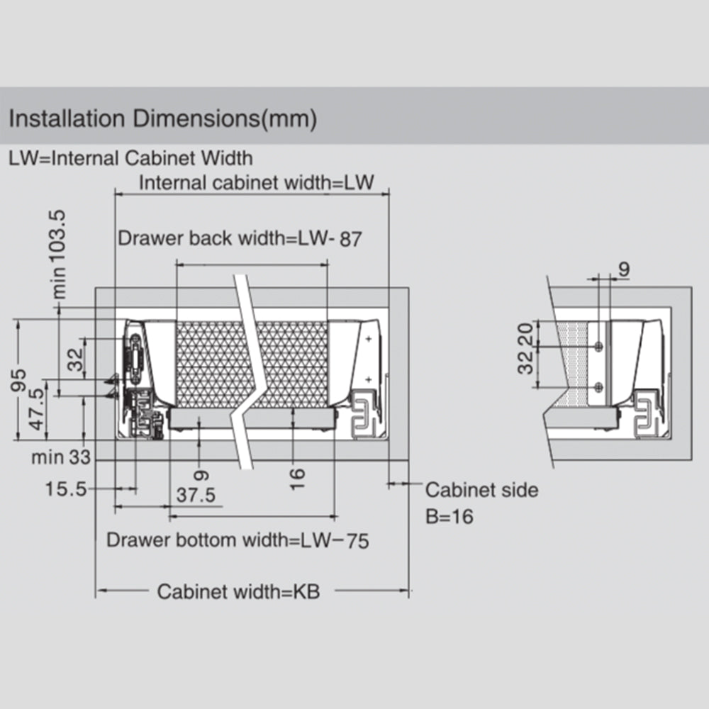 DTC M2 Dragon Box Medium Inner Standard Drawer – Mirai Town Shop