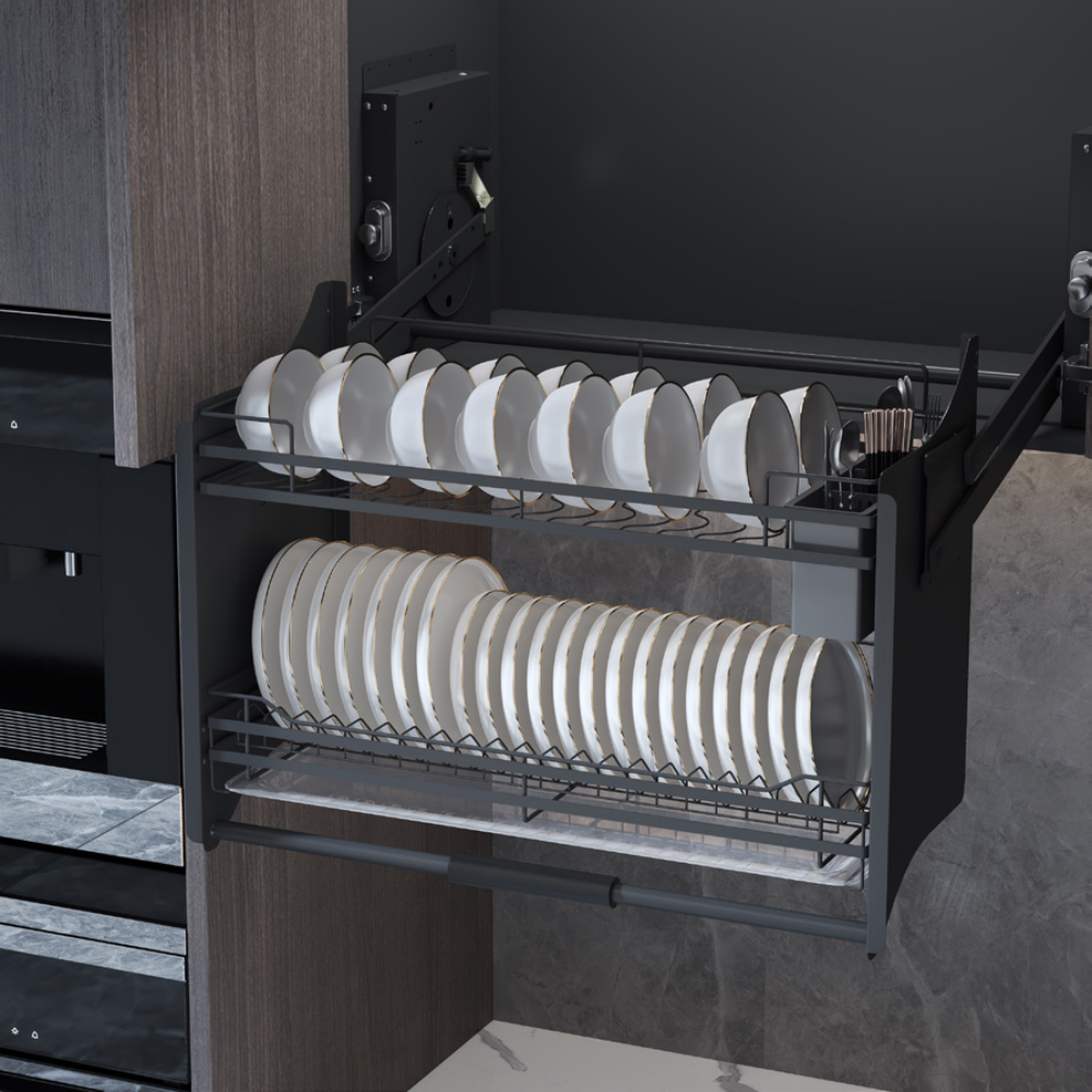 MIRAI Up & Down Storage Kit Elevator Basket - Dark Grey – Mirai Town PLT