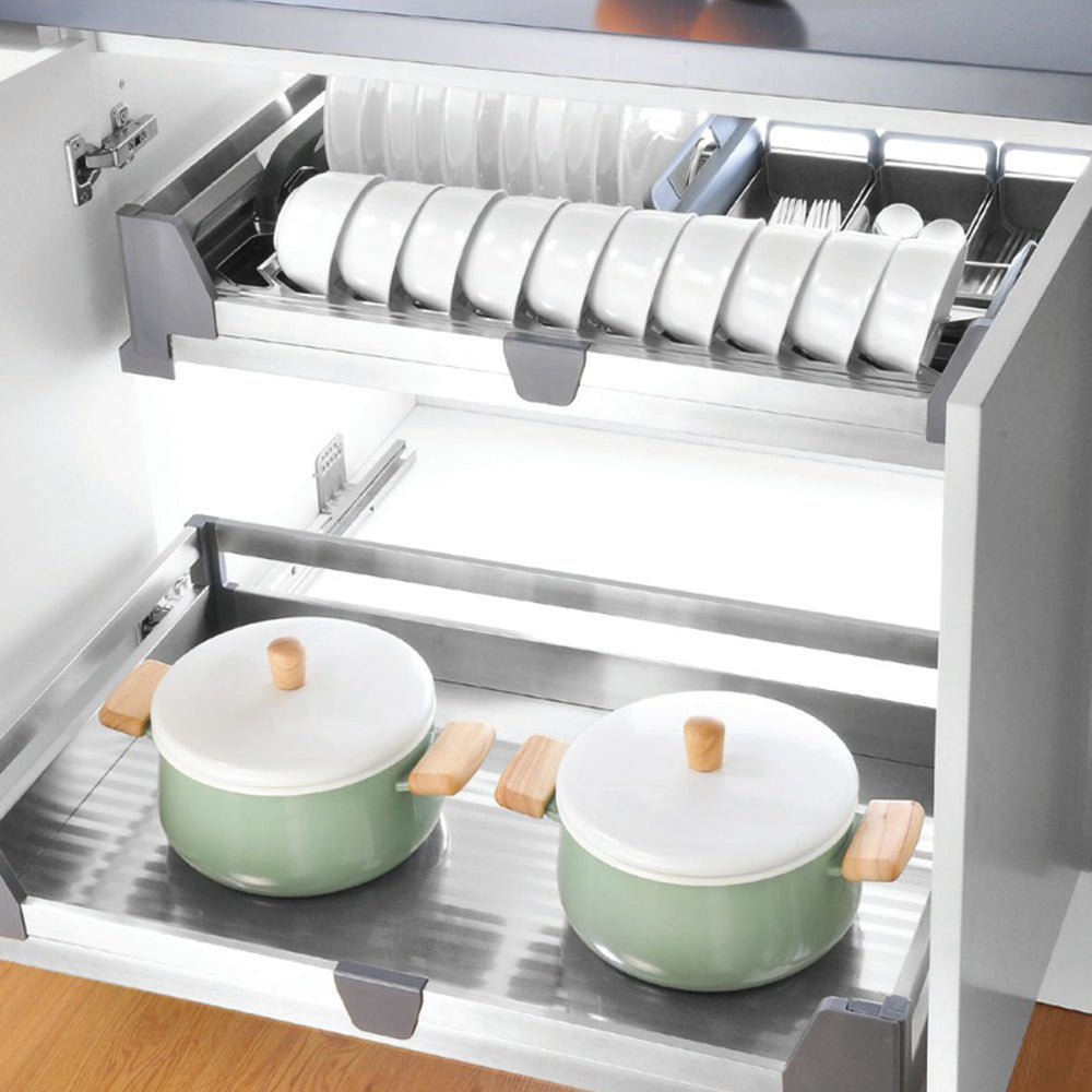 MIRAI Luxury Four Side Pull Out Stainless Steel Basket – Mirai Town Shop