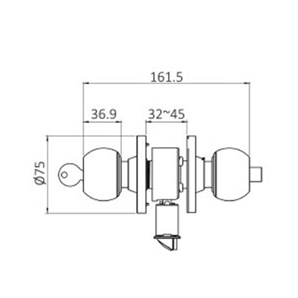 ARMOR Cylindrical Lock S2000 – Mirai Town Shop