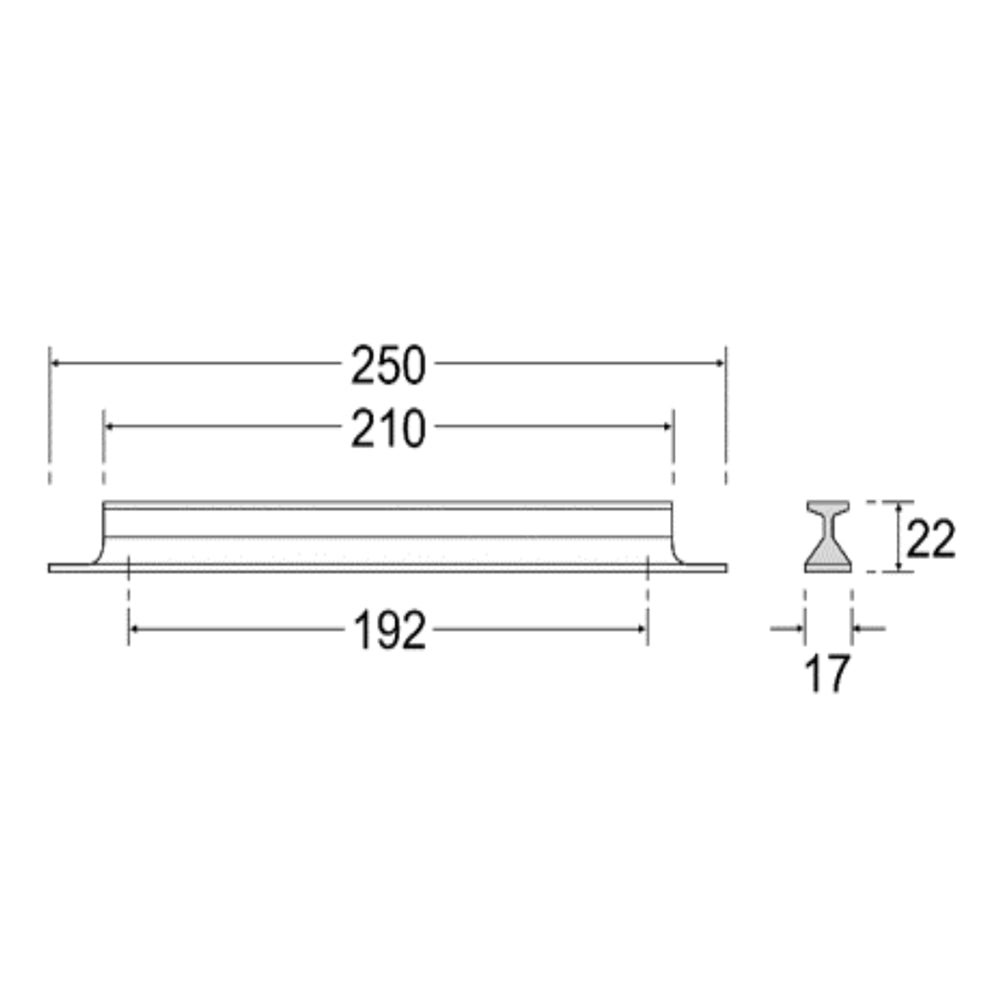 MIRAI Furniture Aluminium Compress Thin Handle – Mirai Town PLT