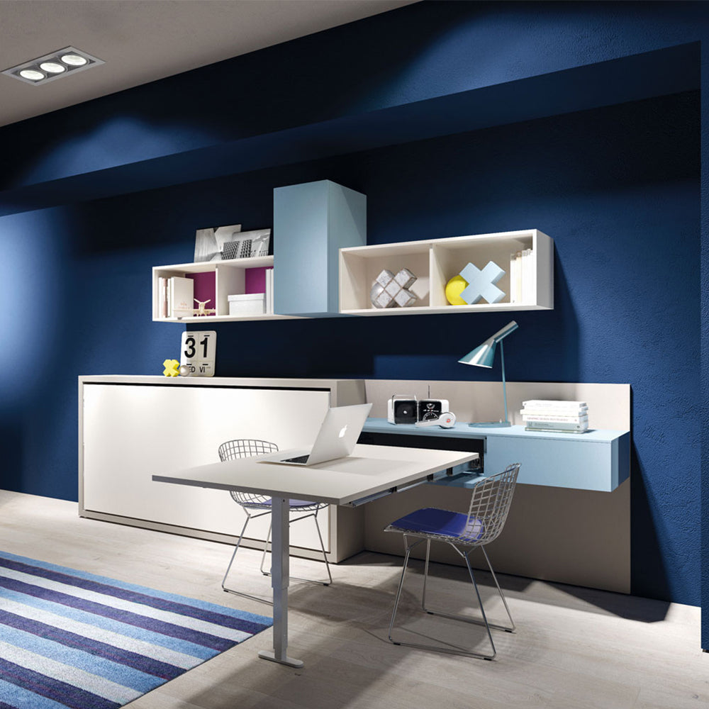 ATIM Mensola T-Able +39 Pull-Out Drawer Table With Single Telescopic F ...